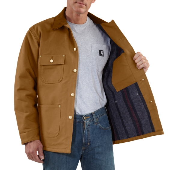 Carhartt Carhartt Duck Chore Coat/Blanket-Lined (C001) Molnar Outdoor